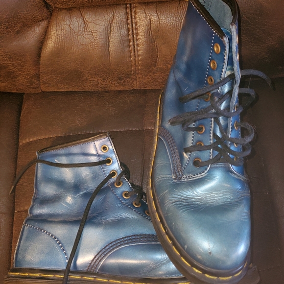 Dr. Martens | Shoes | Vintage 9s Blue Doc Martens | Poshmark